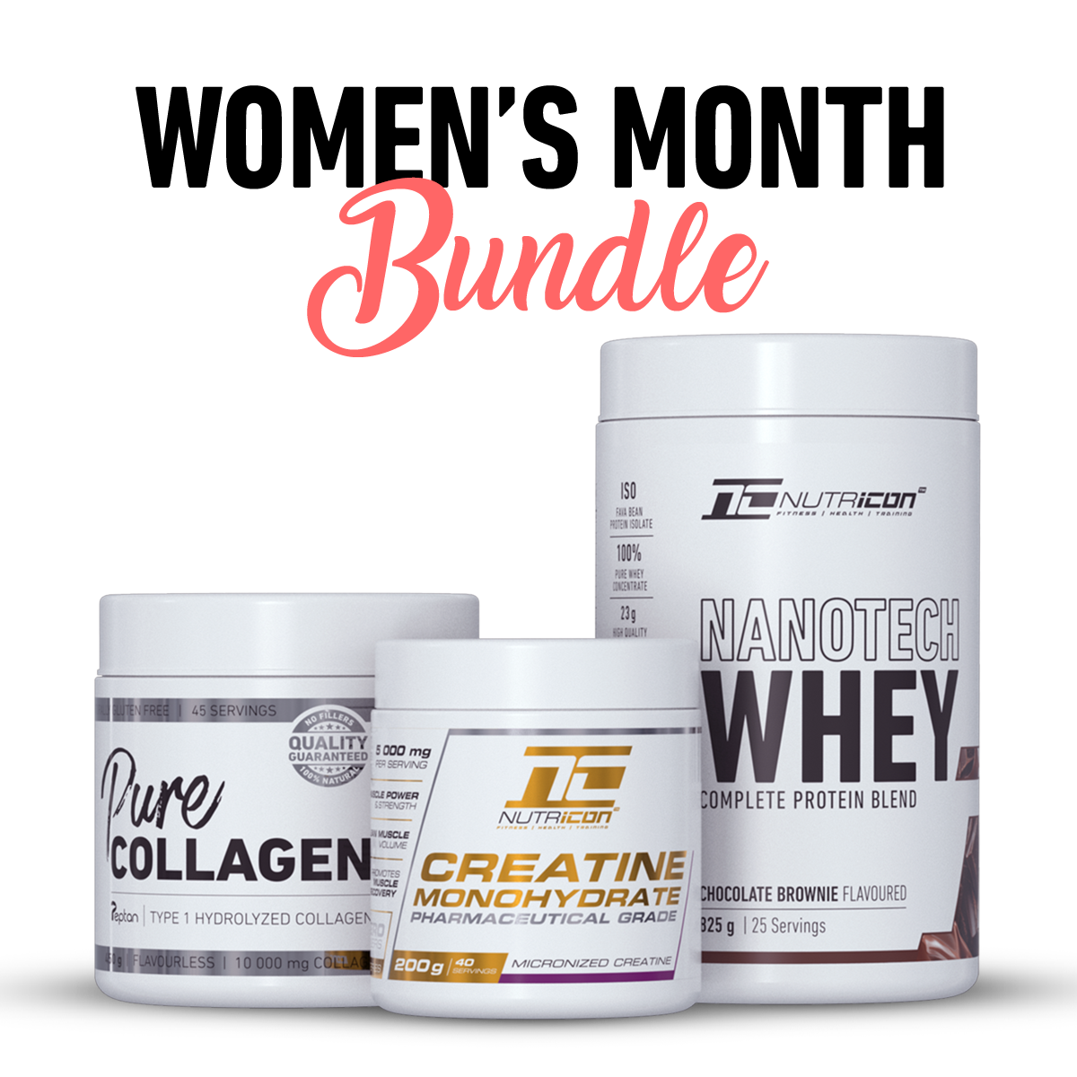 💪 Women's Month Wellness Bundle 💖 – NutriCon